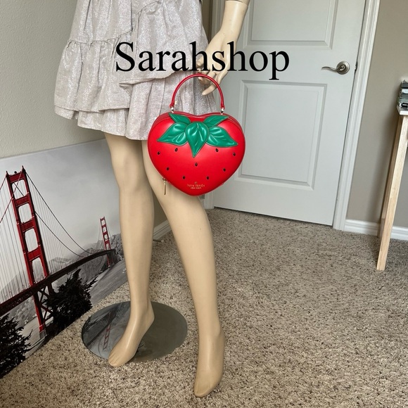 kate spade | Bags | Kate Spade 3d Strawberry Crossbody | Poshmark